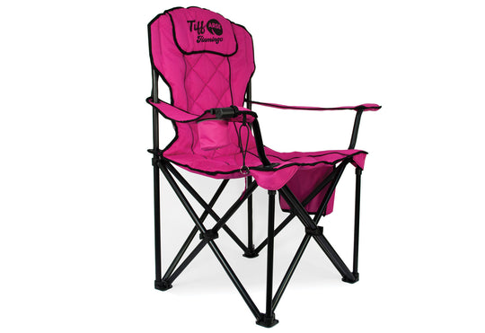 Flamingo Hot Pink Camp Chair w Bling – Tuff Arse Camp Chairs