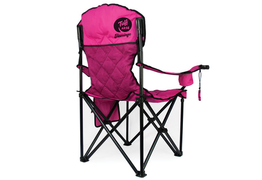 Flamingo Hot Pink Camp Chair w Bling – Tuff Arse Camp Chairs