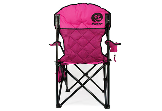 Flamingo Hot Pink Camp Chair w Bling – Tuff Arse Camp Chairs